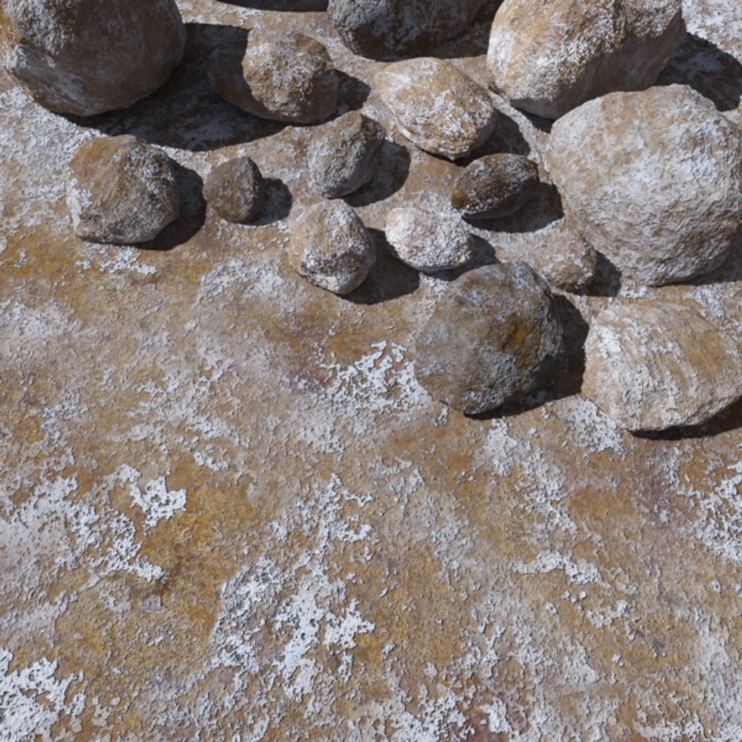 Smooth Rocks Stones - 3d Model