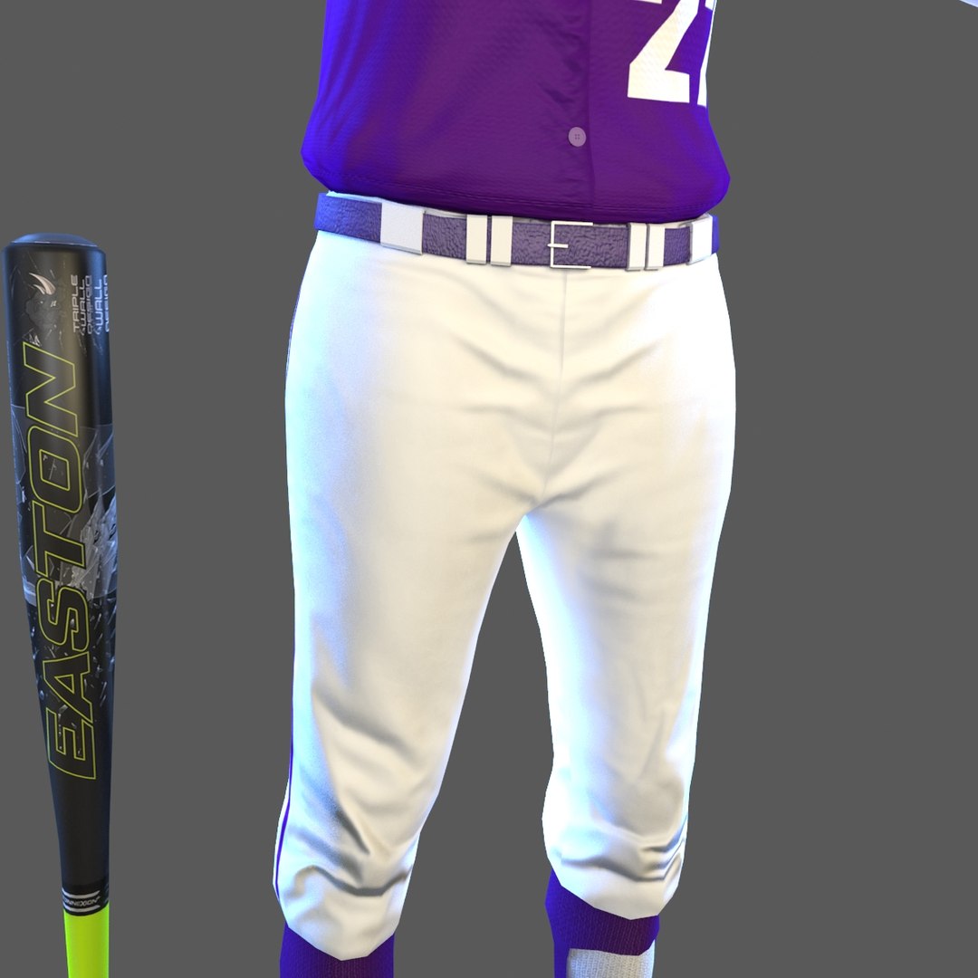 3D Softball Bat Ball Model - TurboSquid 1470677