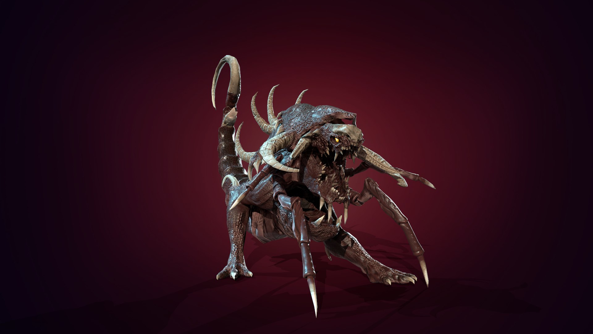 Hell Dog 3D Model - TurboSquid 1507299