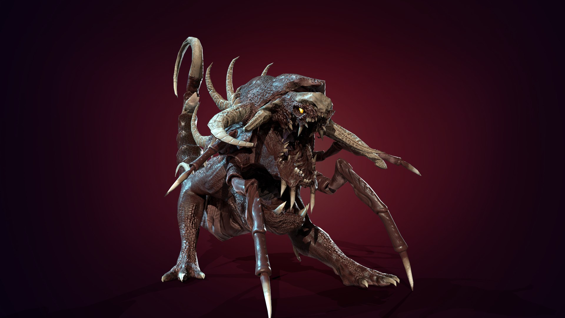 Hell Dog 3D Model - TurboSquid 1507299