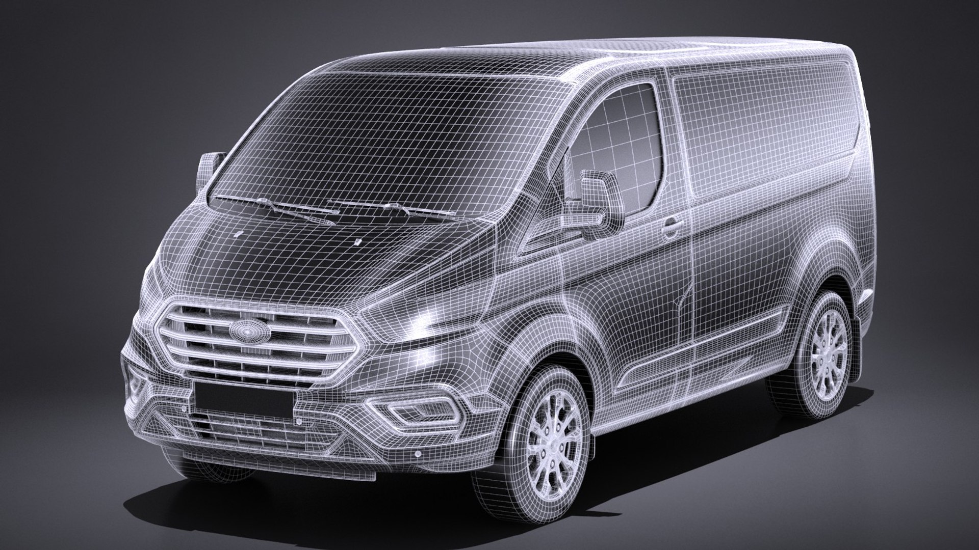 Transit 2018 Van 3D - TurboSquid 1283803