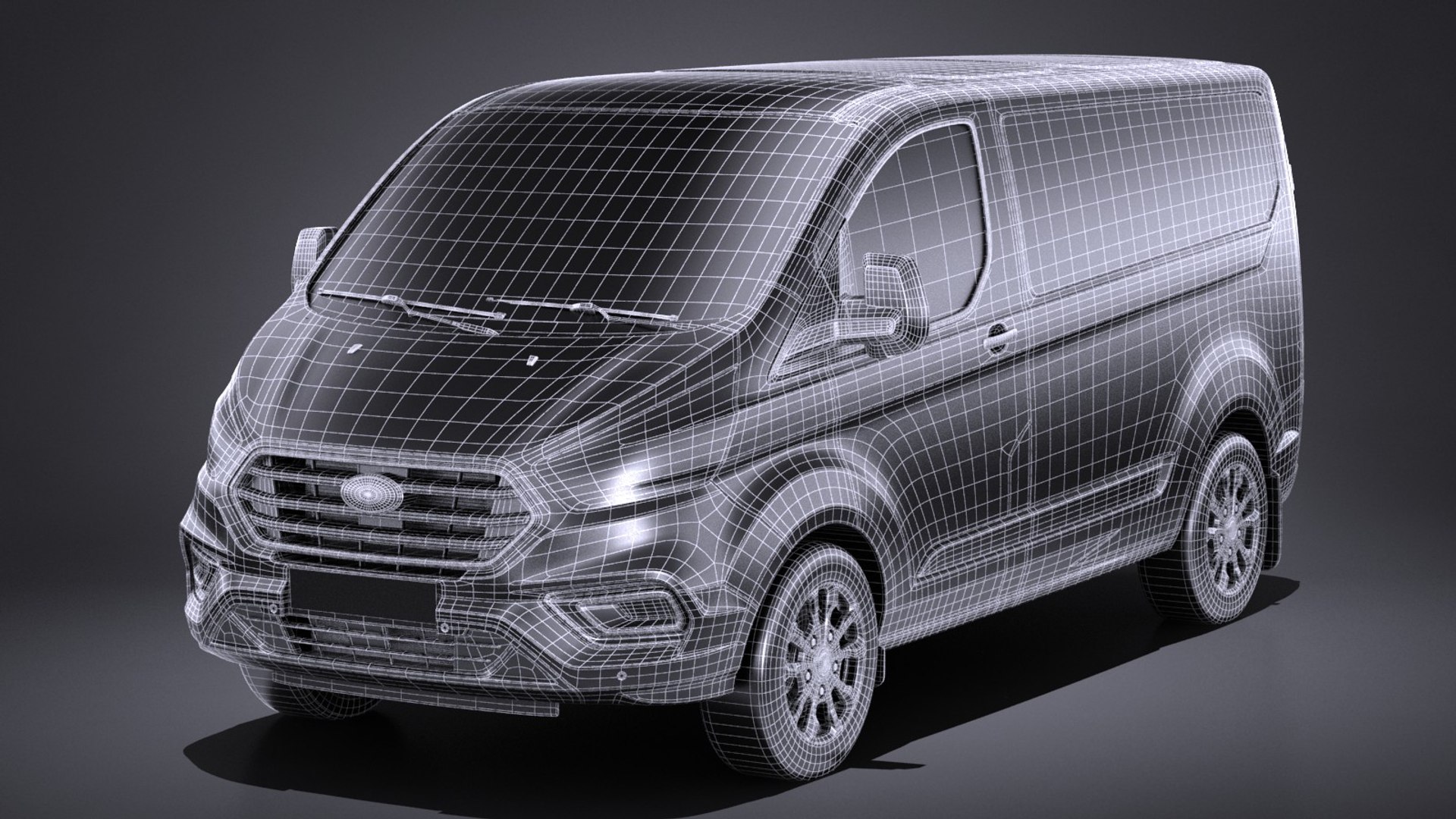 Transit 2018 Van 3D - TurboSquid 1283803