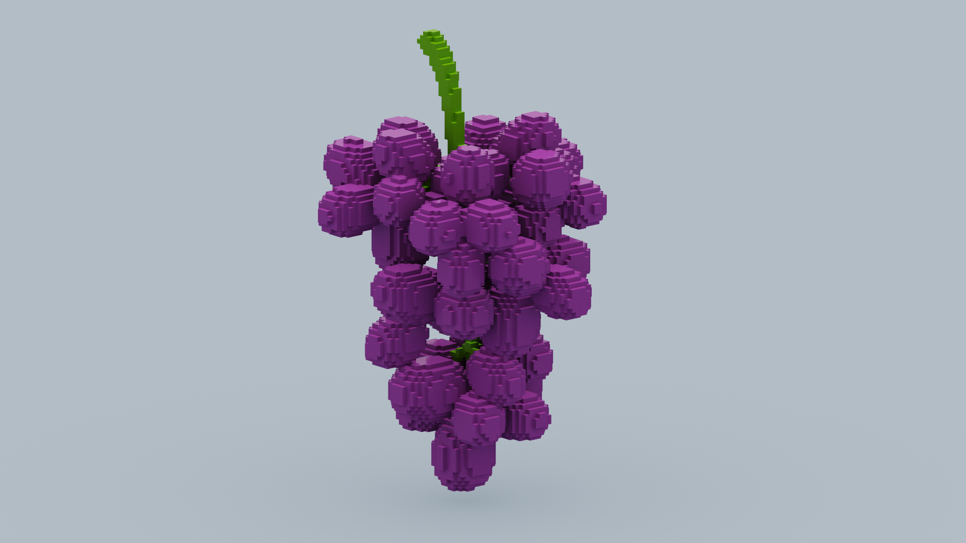 3D Voxel Grape Model - TurboSquid 1934352