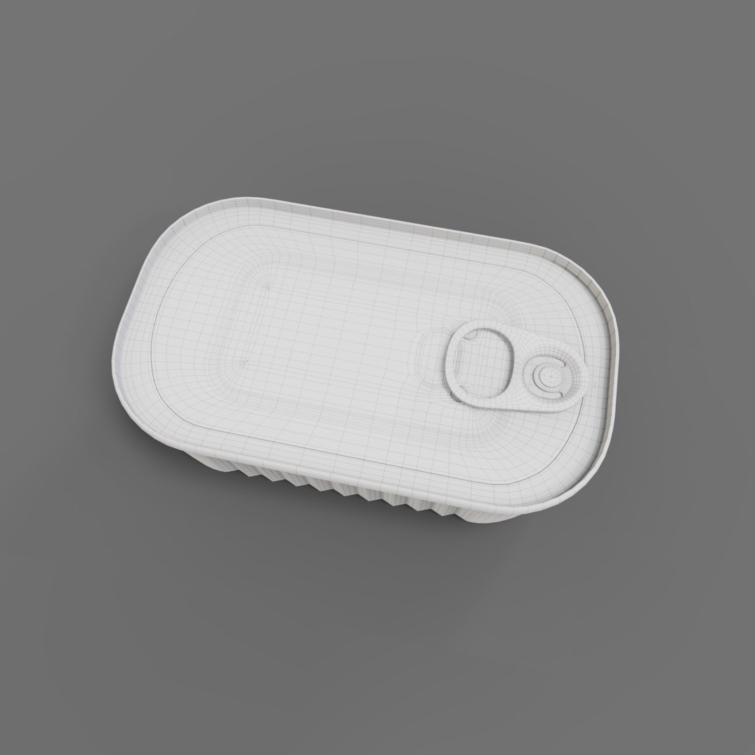 3D can preserves MK Cod liver 115g - TurboSquid 2087458