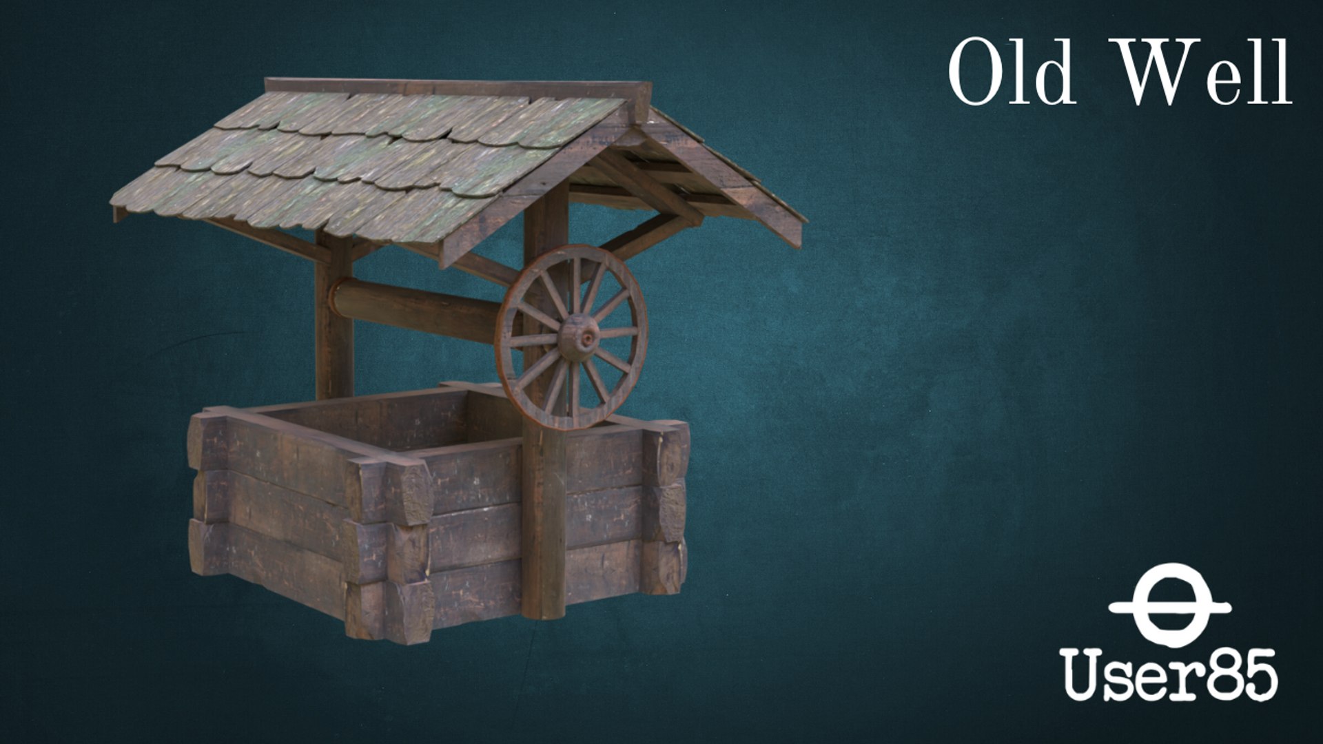 3D Old Well Game Ready - TurboSquid 1968326