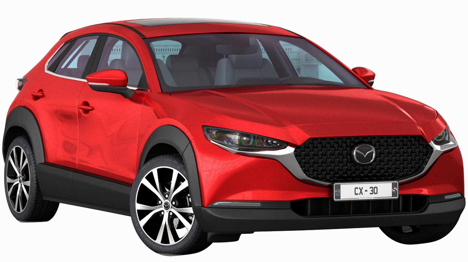 Mazda cx-30 2020 3D model - TurboSquid 1448936
