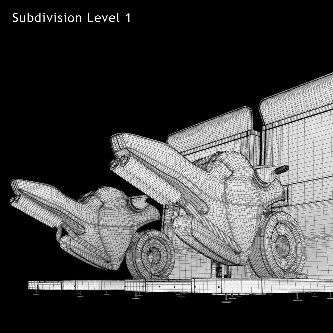 3d model simulator moto racing arcade machine