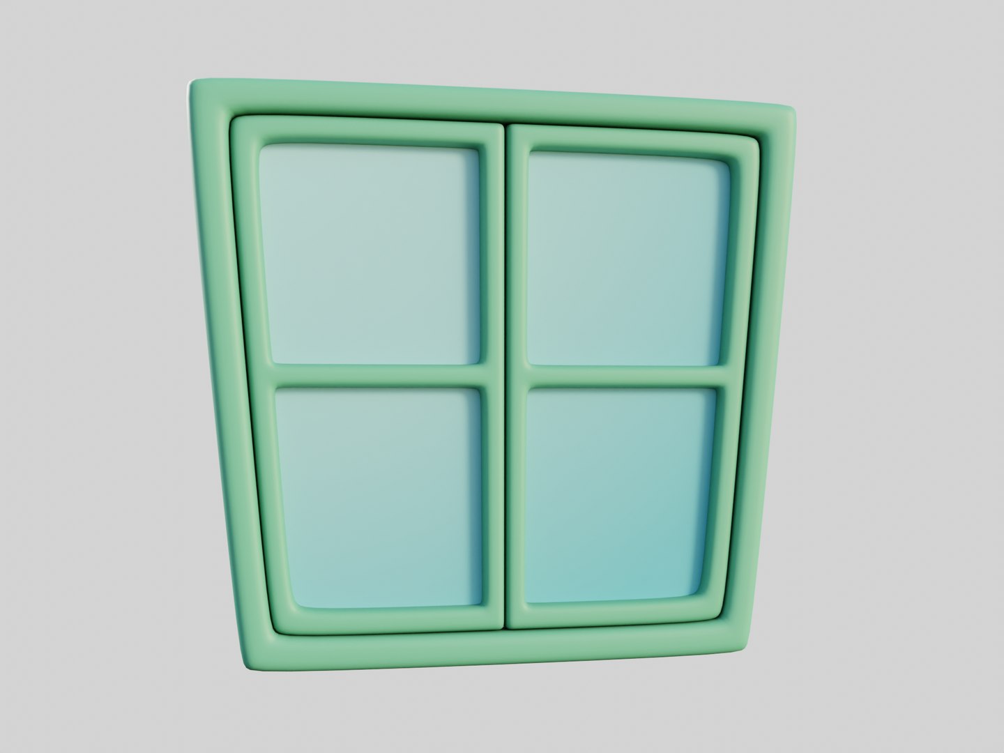 Cartoon Window 3b 3D - TurboSquid 1899099