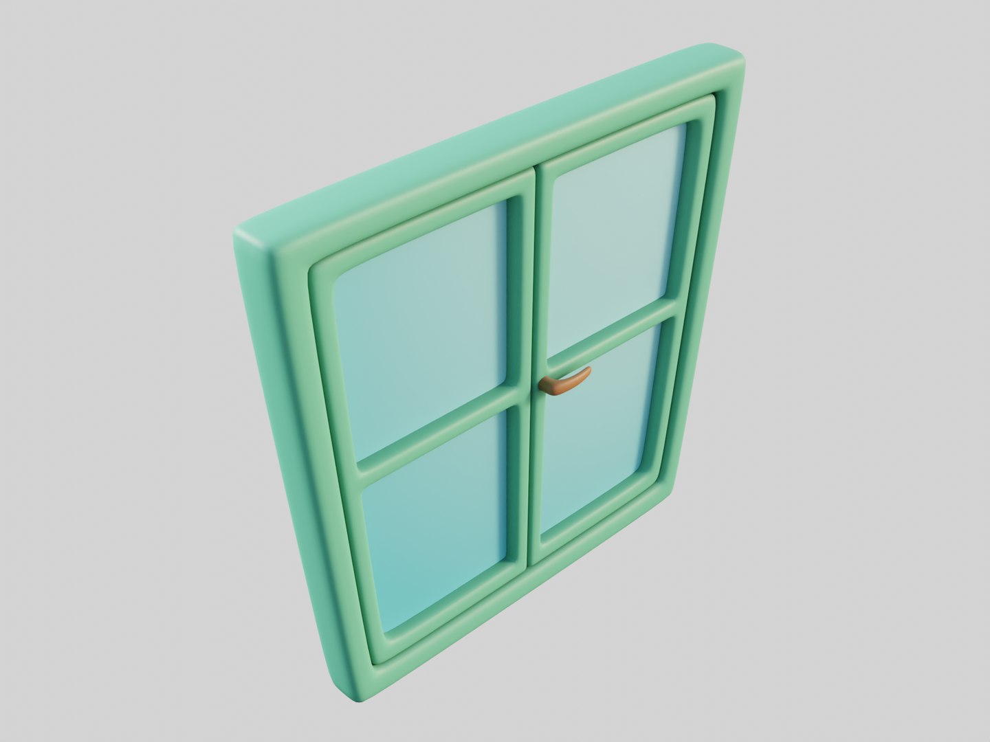 Cartoon Window 3b 3D - TurboSquid 1899099