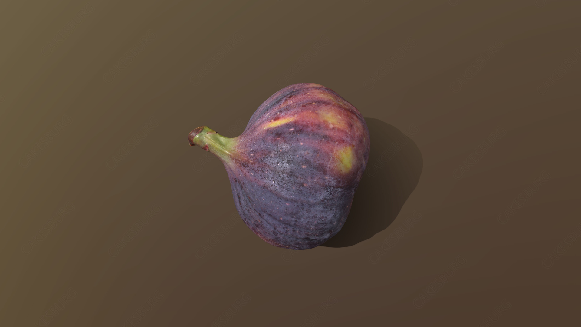 3D model Turkish Black Bursa Fig - TurboSquid 1969187