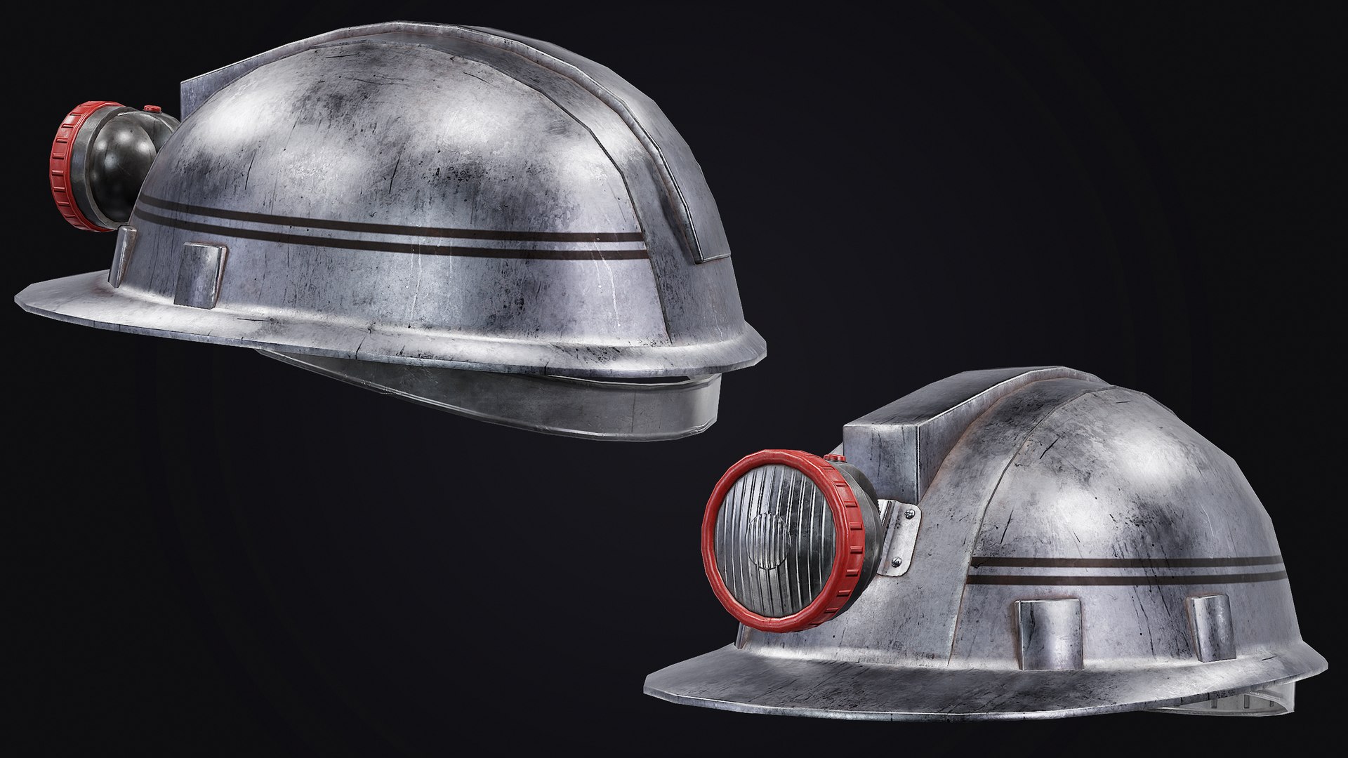 Mine Helmet 3D Model - TurboSquid 2073512
