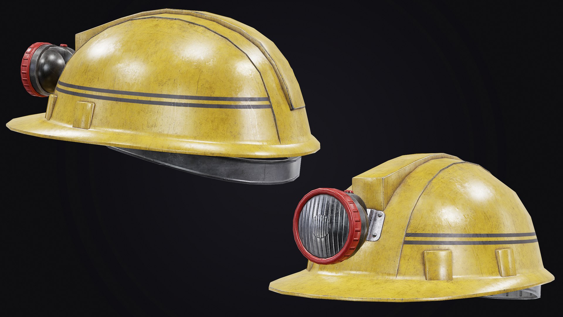 Mine Helmet 3D Model - TurboSquid 2073512