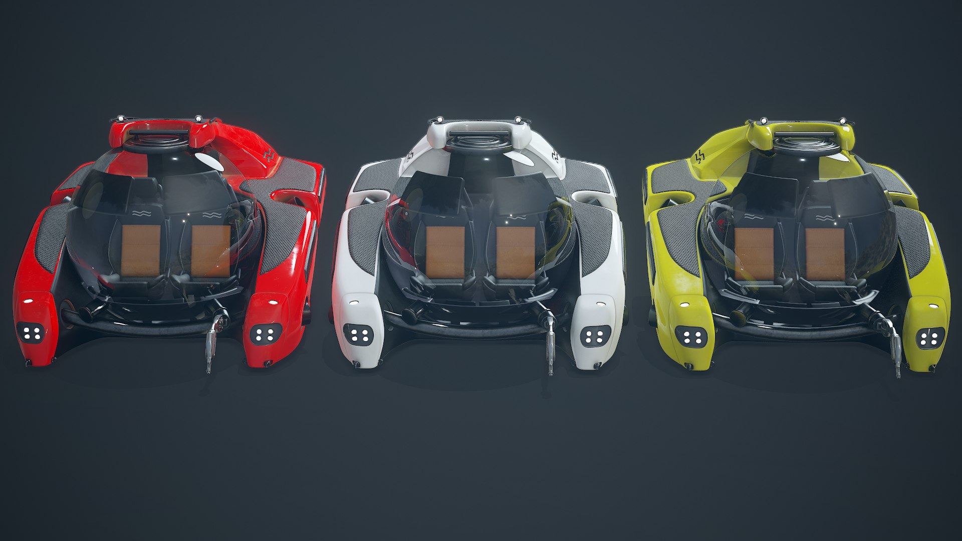 3D underwater mini u-boat c-researcher model - TurboSquid 1481064