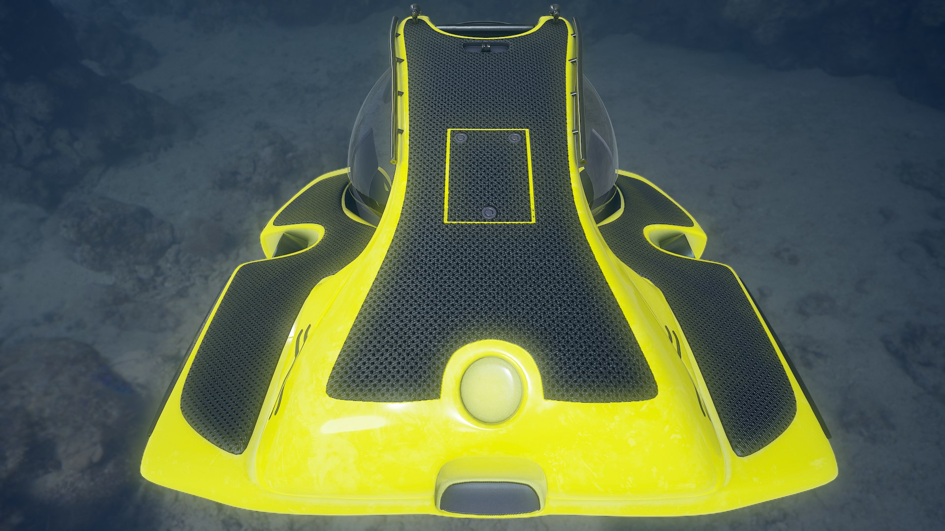 3D underwater mini u-boat c-researcher model - TurboSquid 1481064