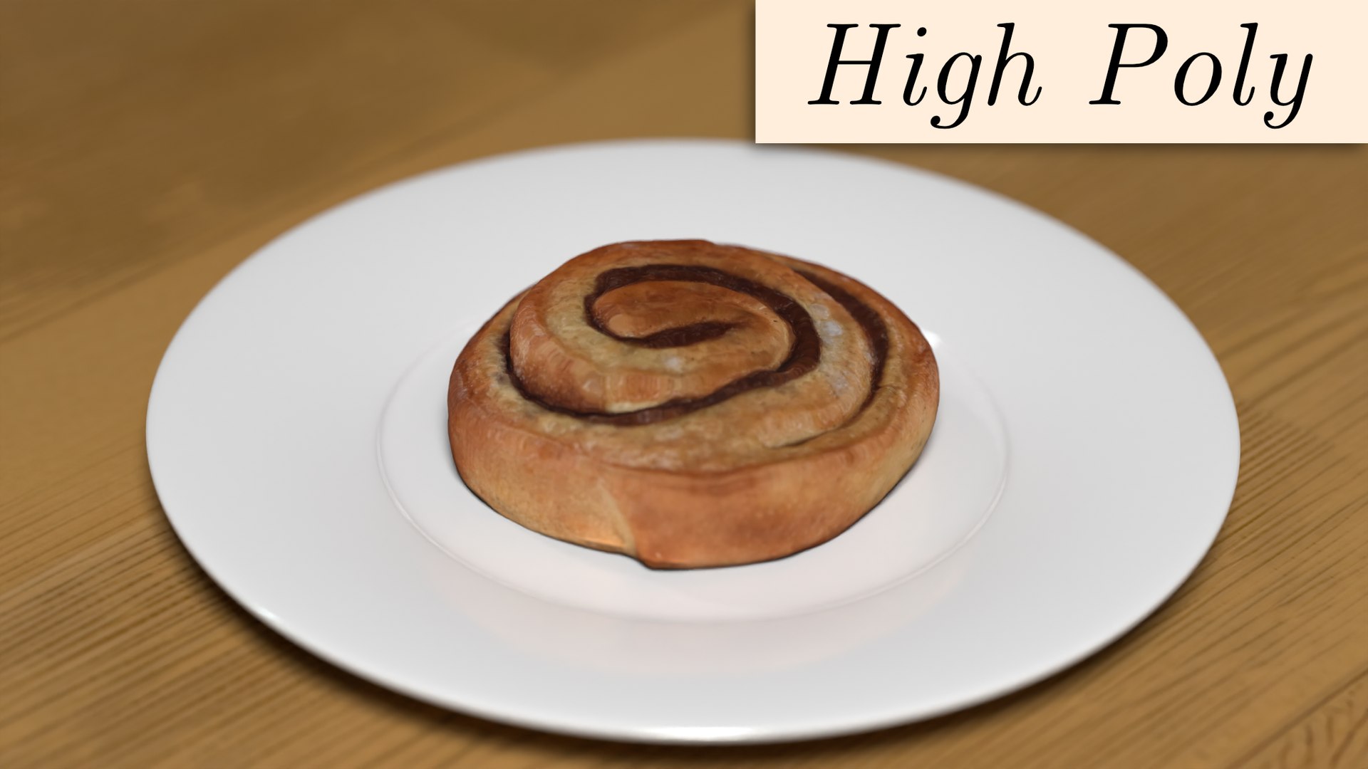 Cinnamon Rolls model - TurboSquid 2120628