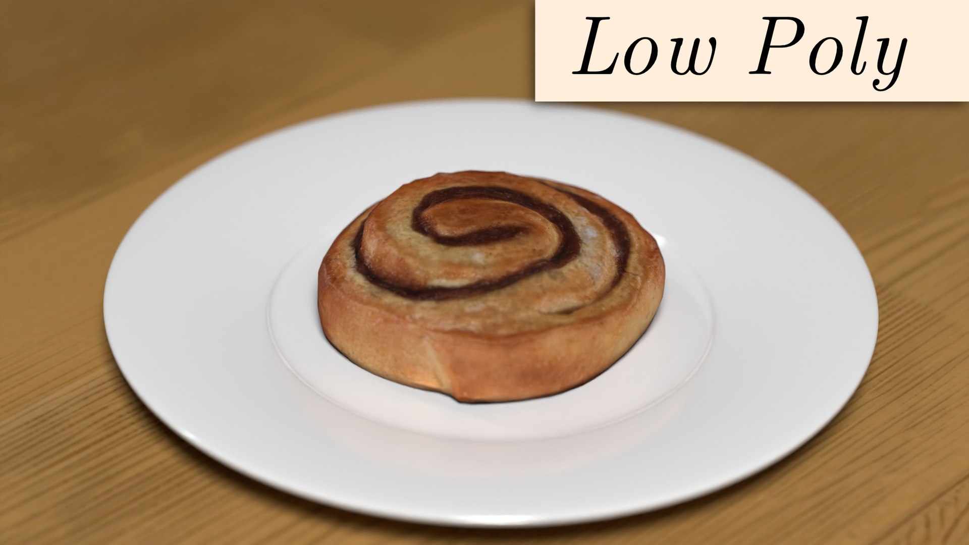 Cinnamon Rolls model - TurboSquid 2120628