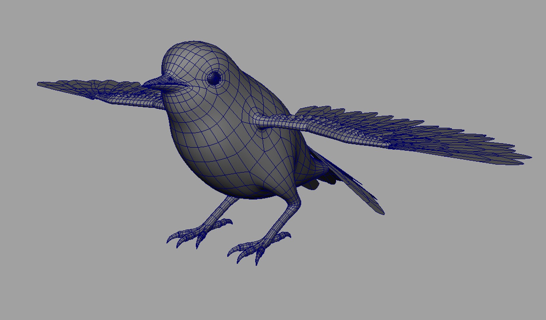 Rig sparrow bird 3D model - TurboSquid 1395740