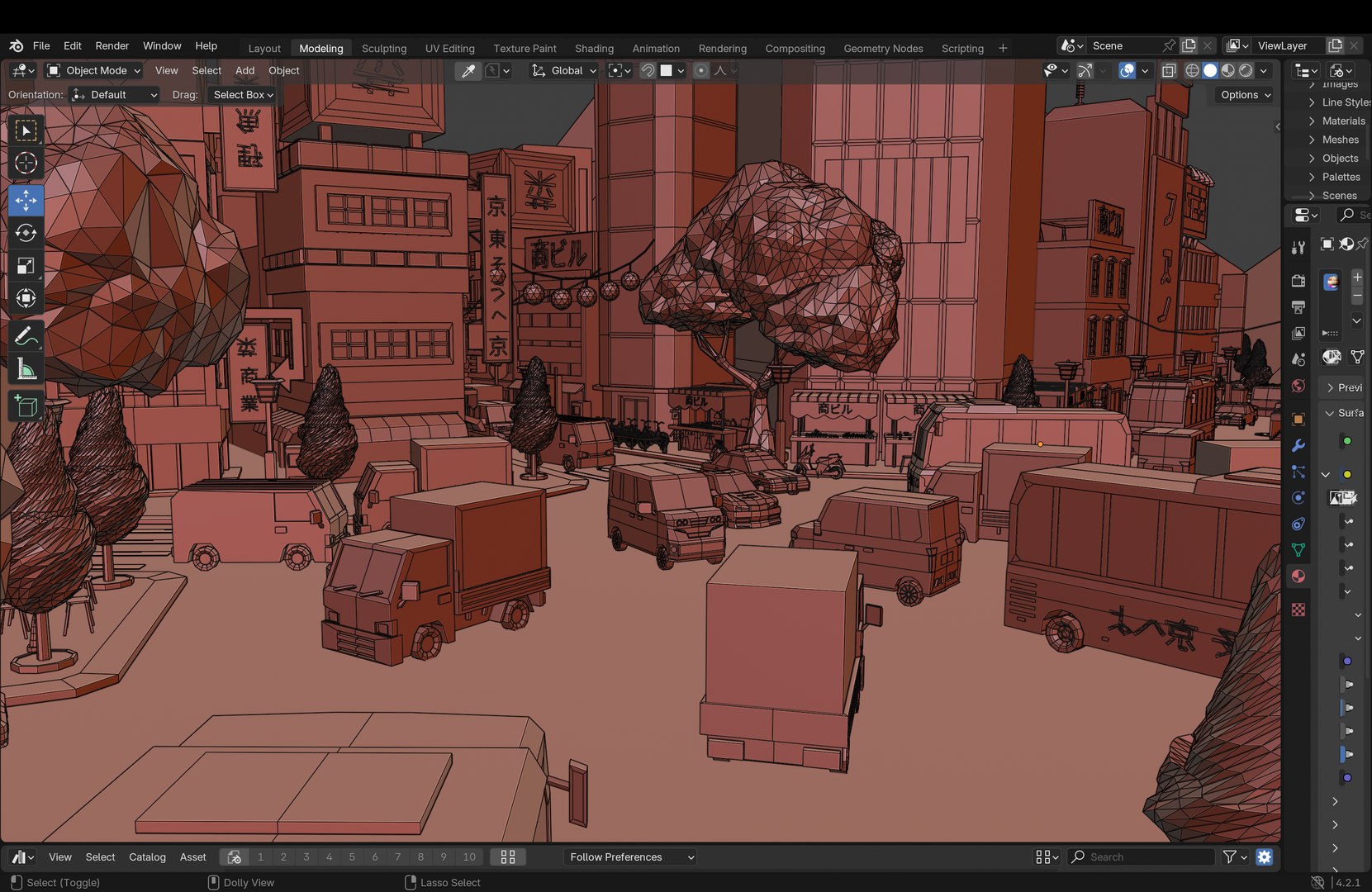 Low Poly Tokyo Japan City 3D - TurboSquid 2291885