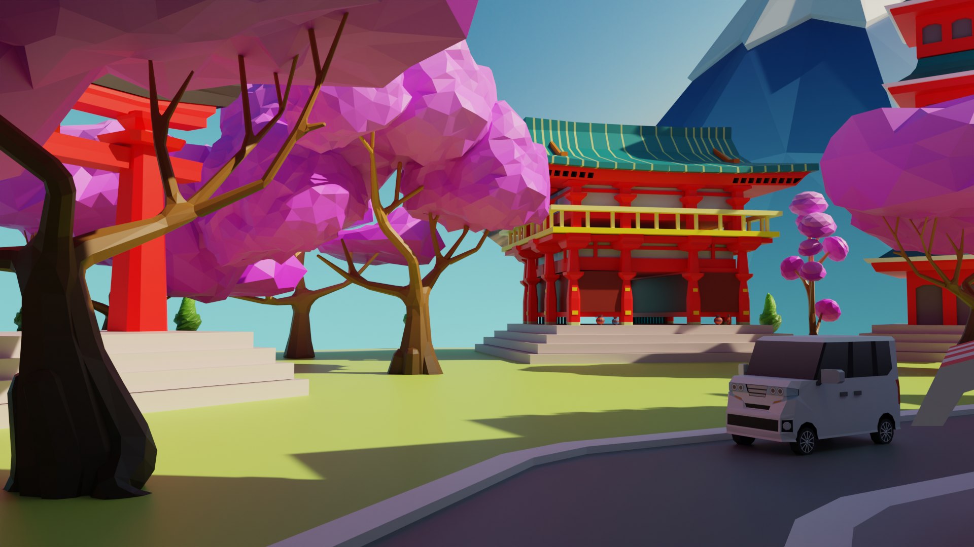 Low Poly Tokyo Japan City 3D - TurboSquid 2291885