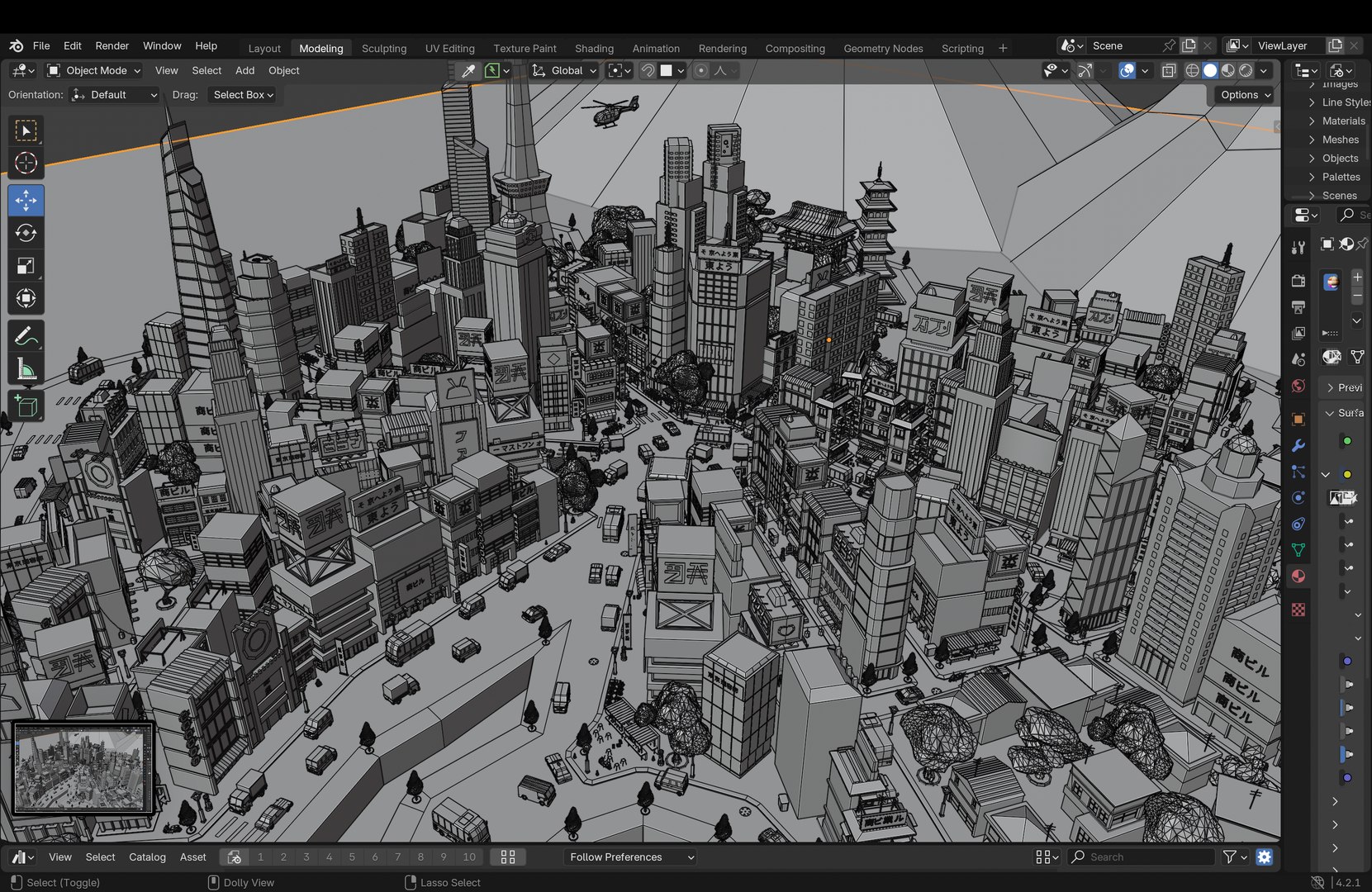 Low Poly Tokyo Japan City 3D - TurboSquid 2291885