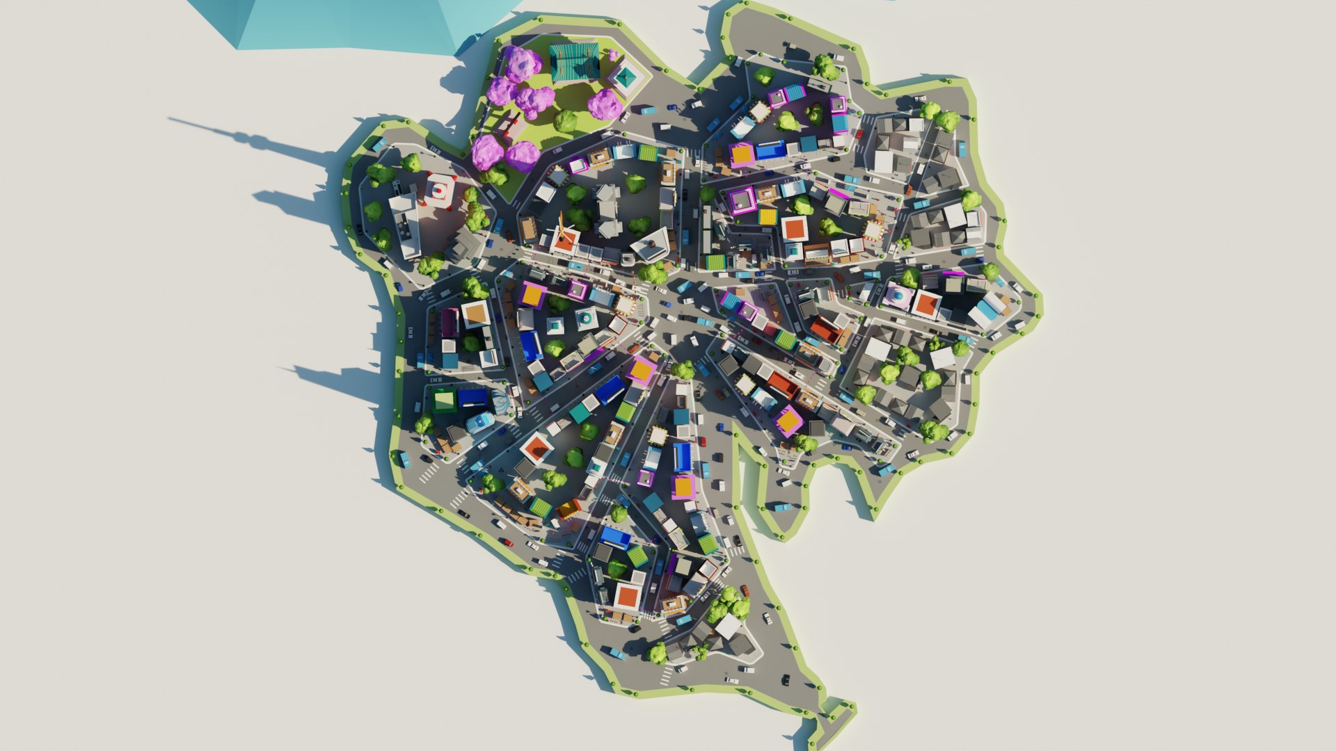 Low Poly Tokyo Japan City 3D - TurboSquid 2291885