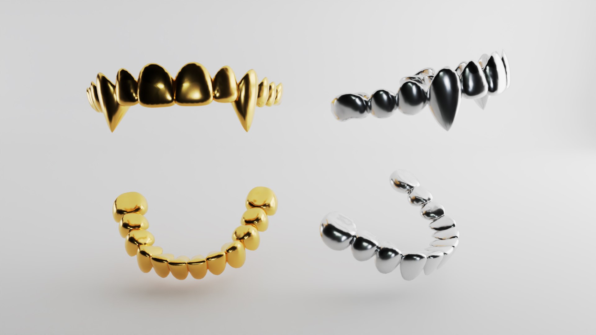 3D Grillz Teeth - TurboSquid 2290215