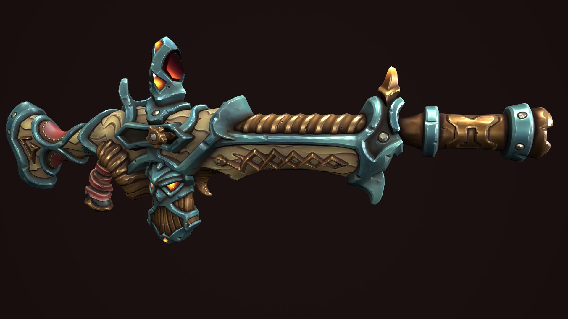 3D Model Dwarf Assault Rifle - TurboSquid 2236412