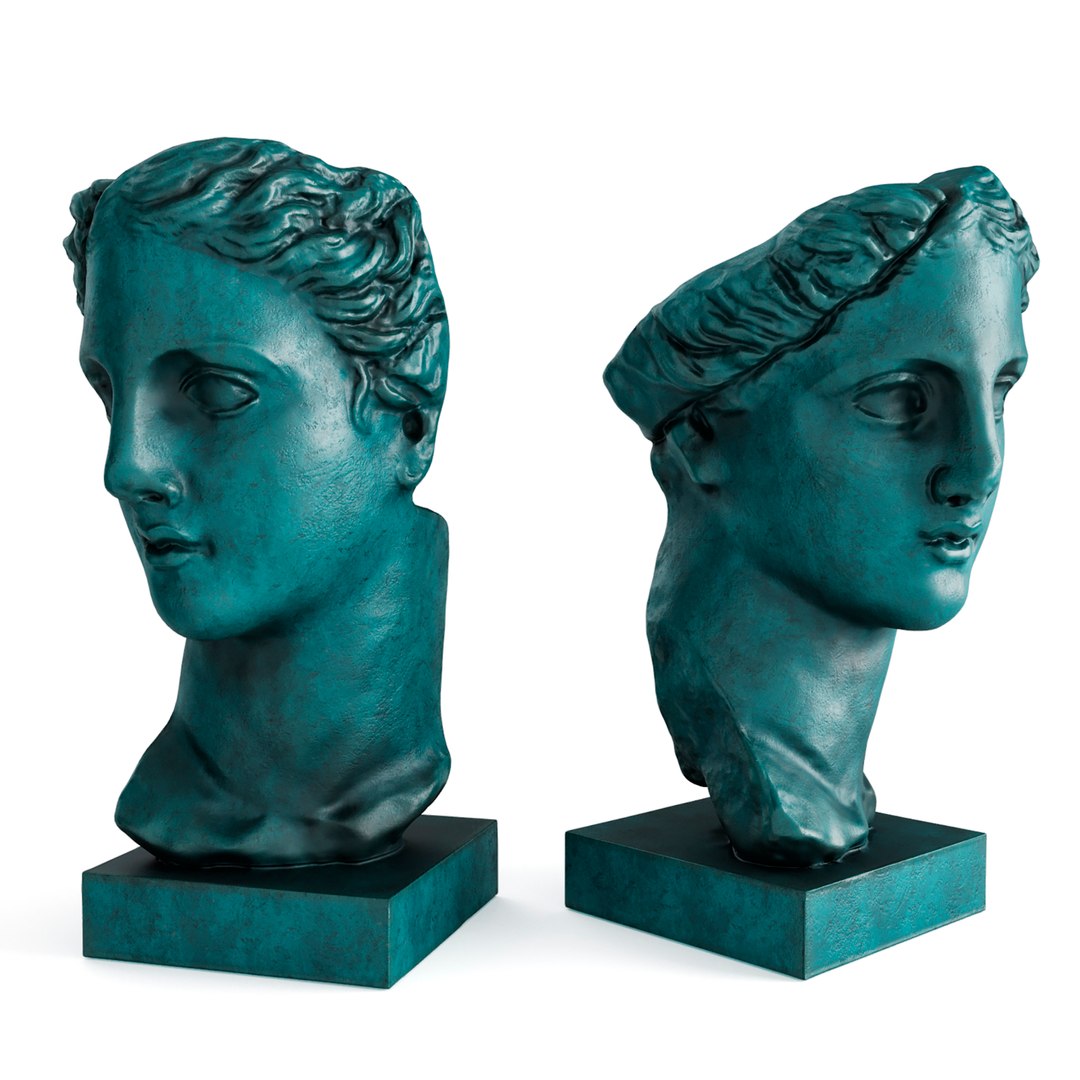 Diana Nemorensis Bust 3D Model - TurboSquid 1903576