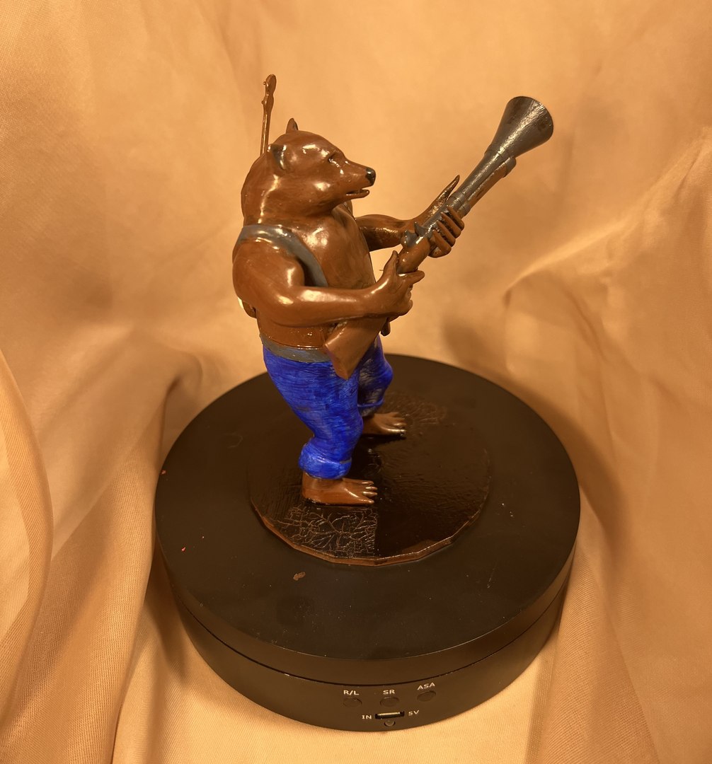 Bearman Minature 3D Model - TurboSquid 2411709