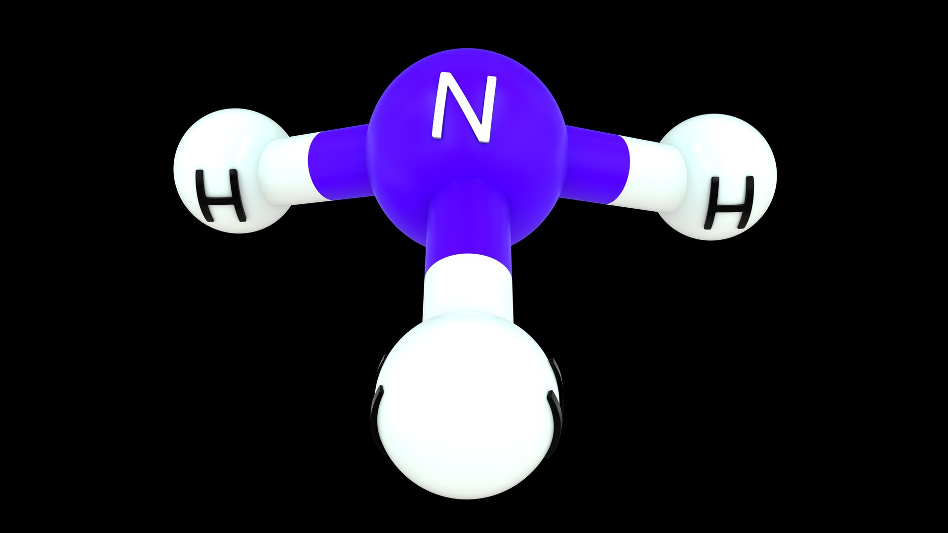 3D Ammonia Structure Model - TurboSquid 2215757