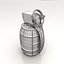 Hand Grenade Dm51 3d Model