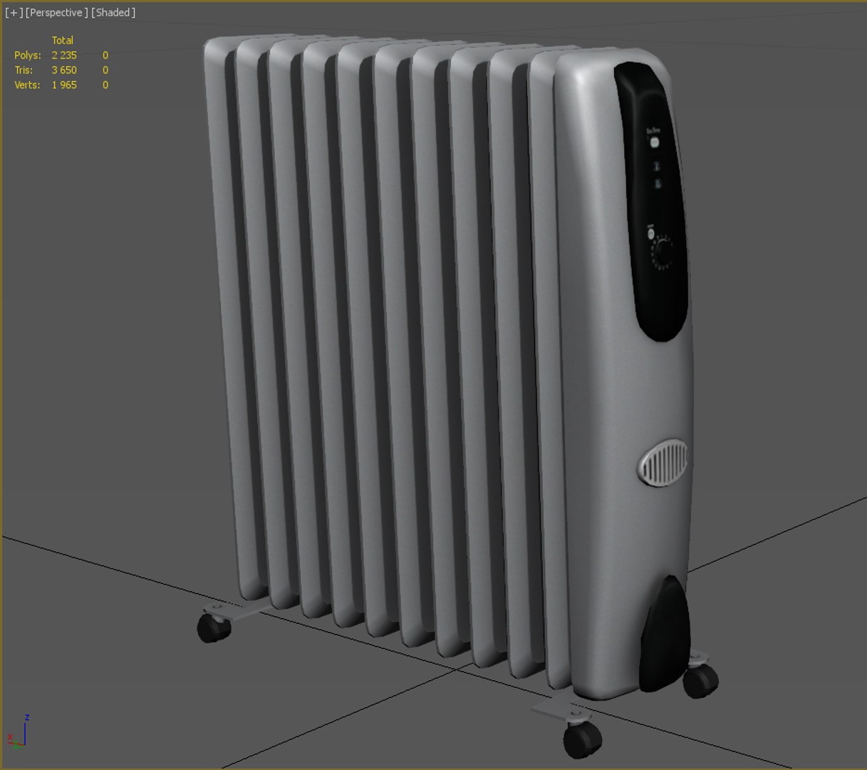 3d model heater ready games