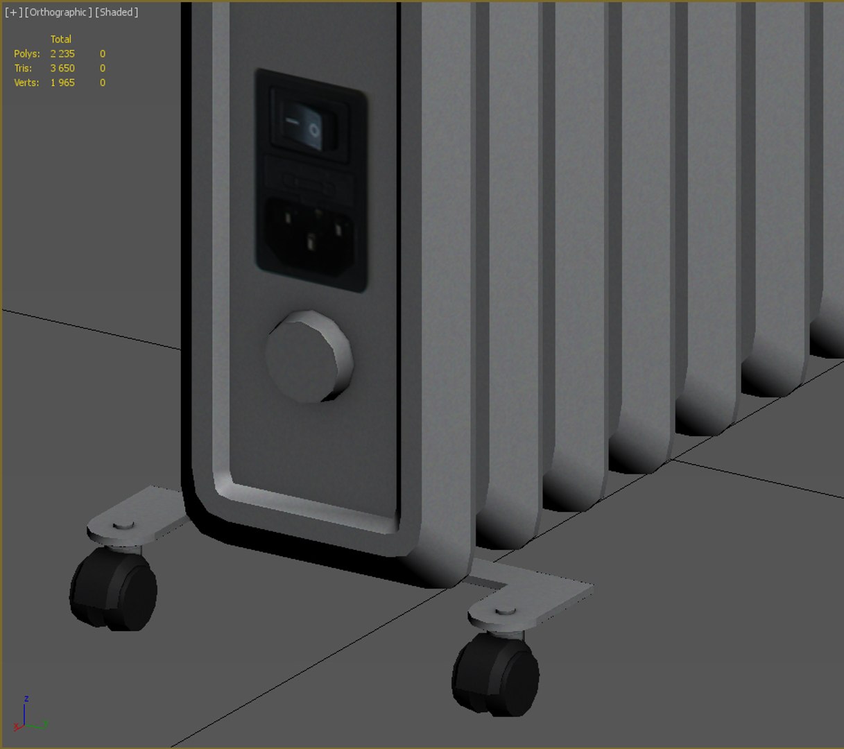 3d model heater ready games