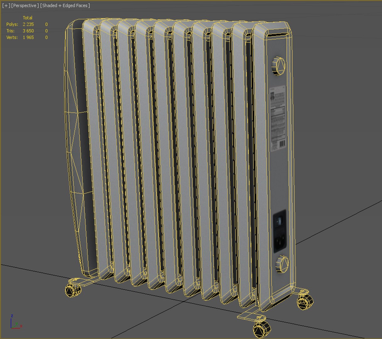 3d model heater ready games