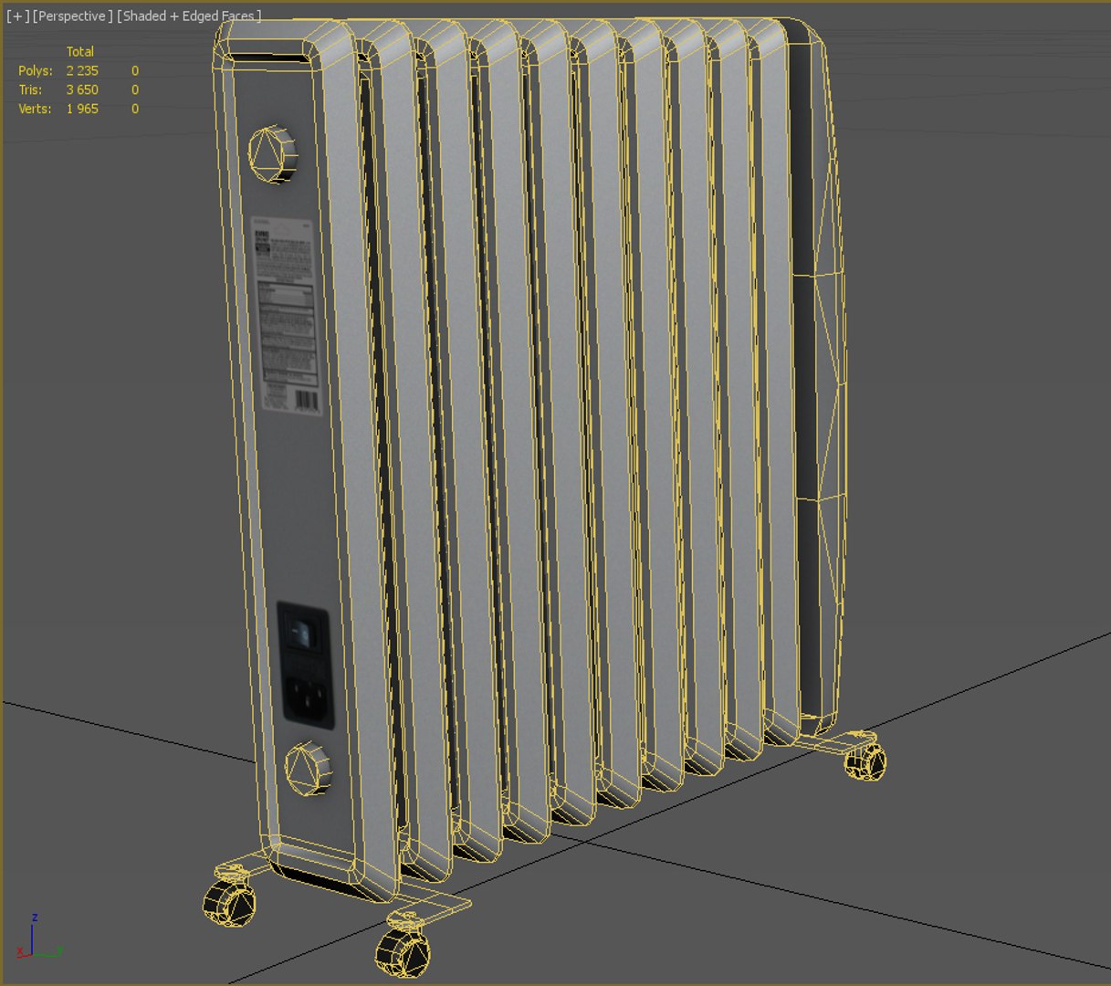 3d model heater ready games