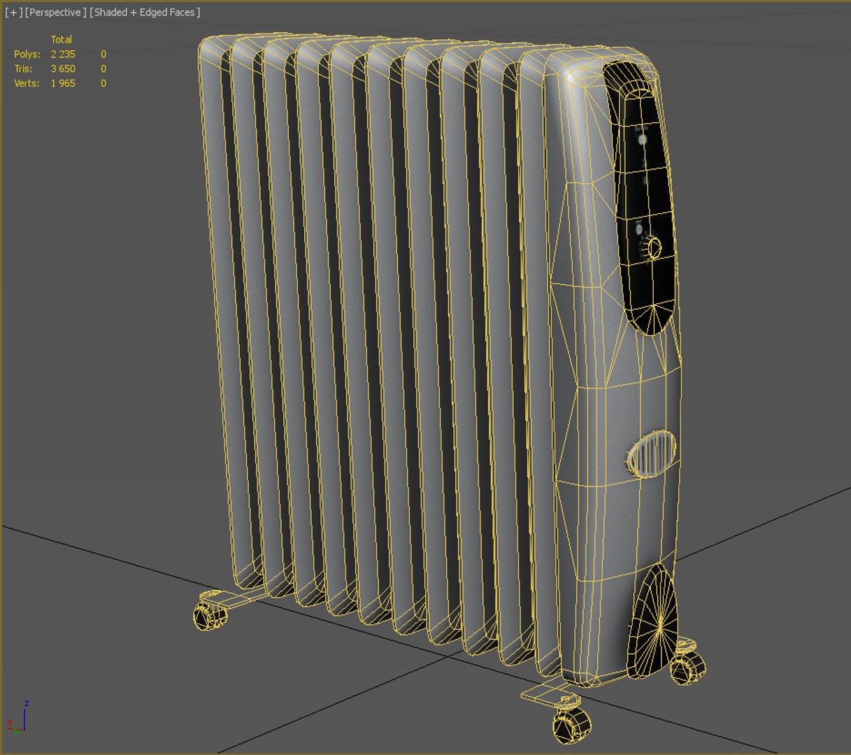 3d model heater ready games