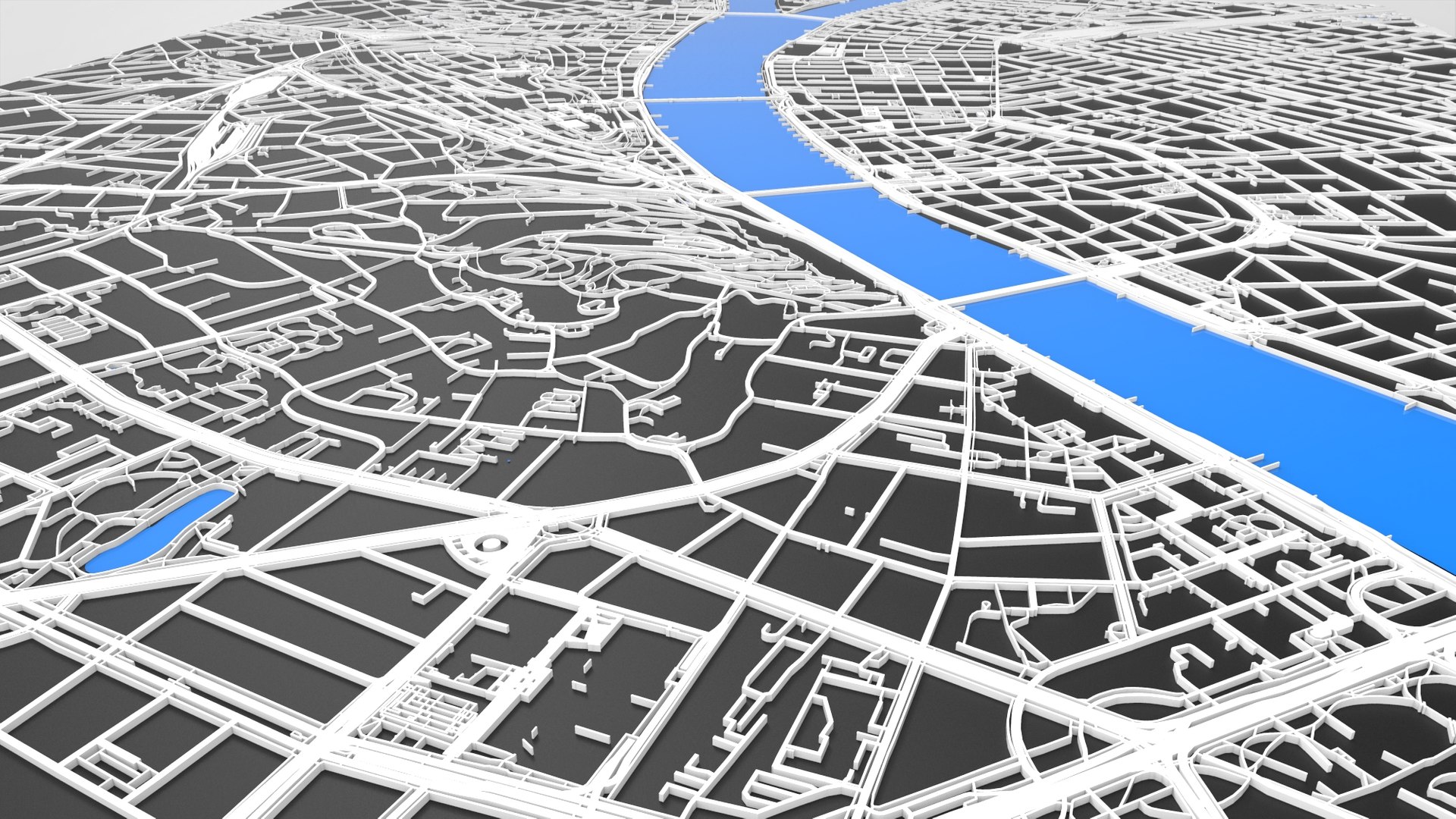 Cityscape Budapest Hungary Streets And Roads Model - TurboSquid 2255869