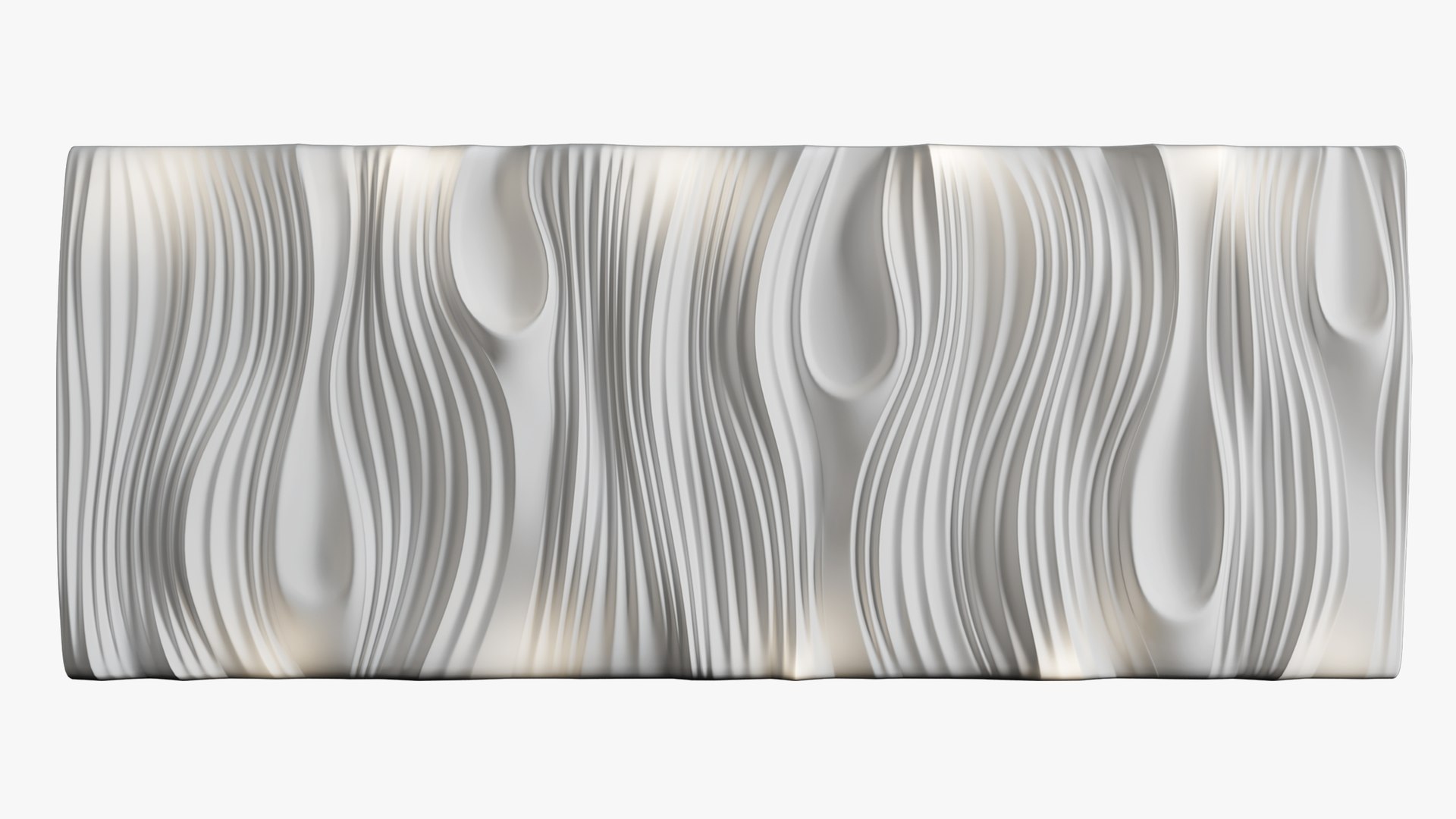 3D Wave Wall - TurboSquid 2329478