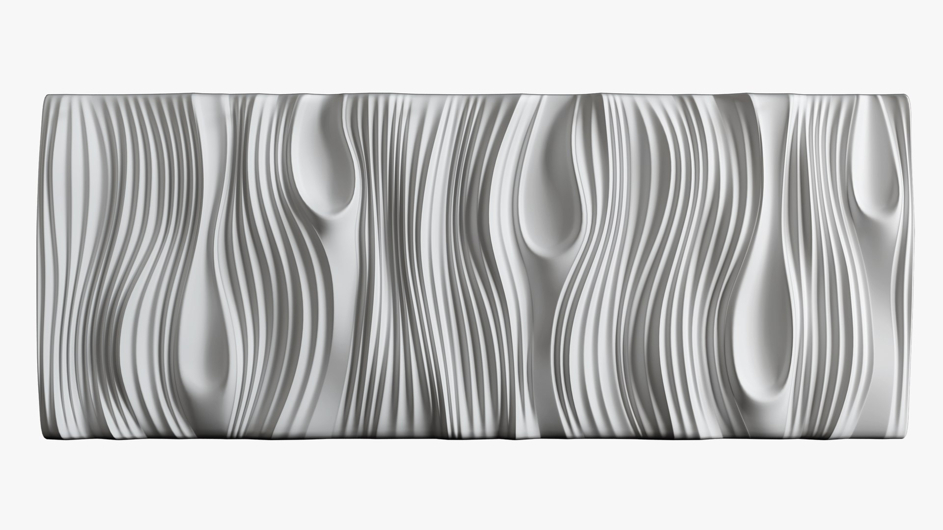3D Wave Wall - TurboSquid 2329478
