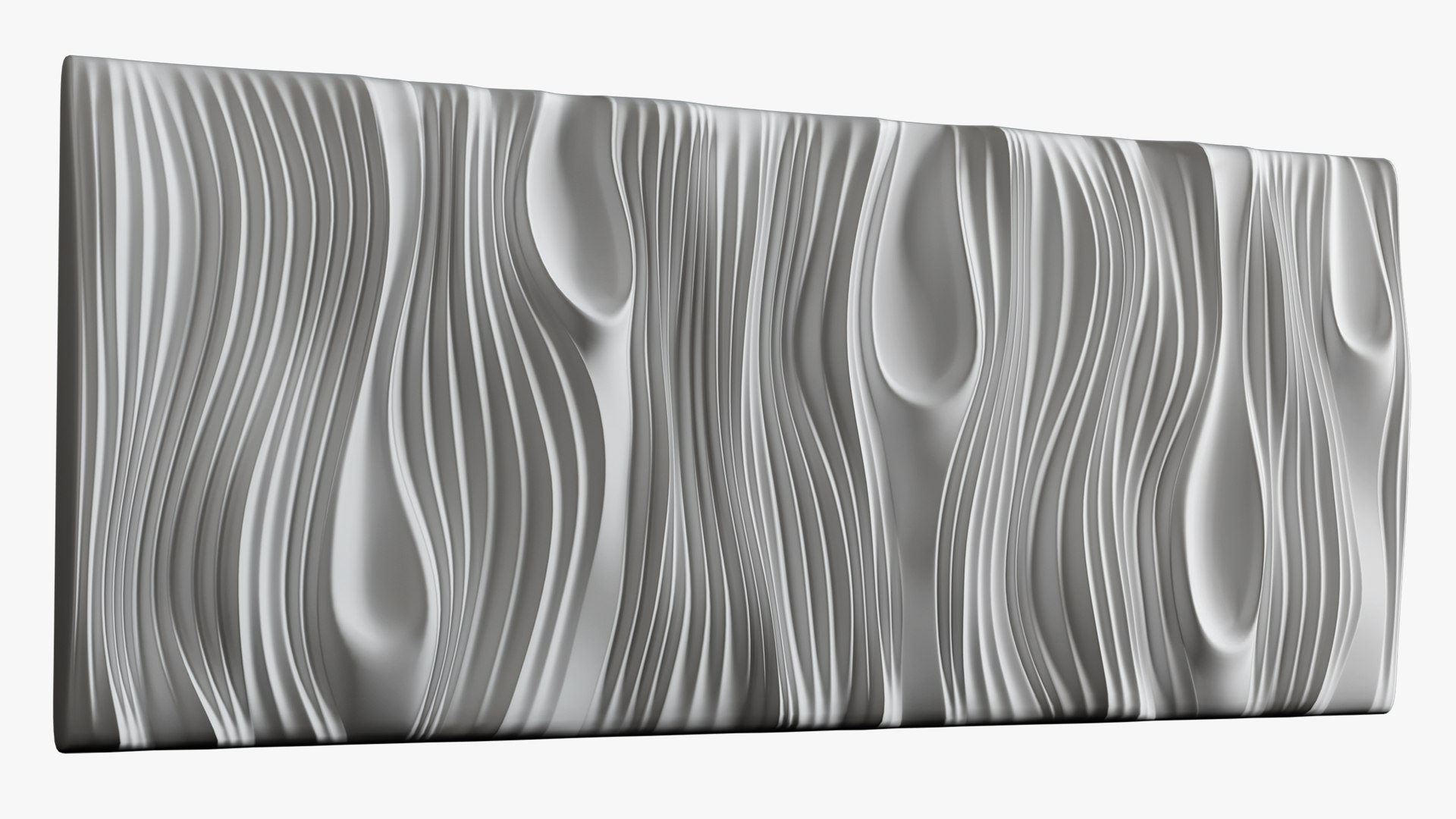 3D Wave Wall - TurboSquid 2329478