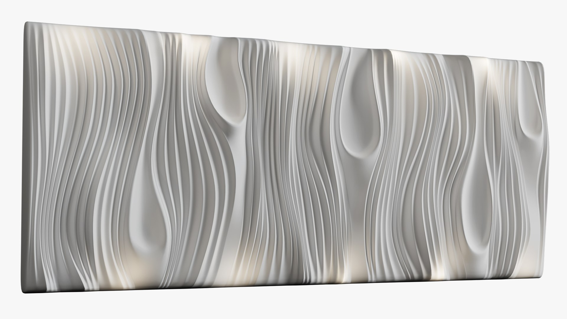 3D Wave Wall - TurboSquid 2329478