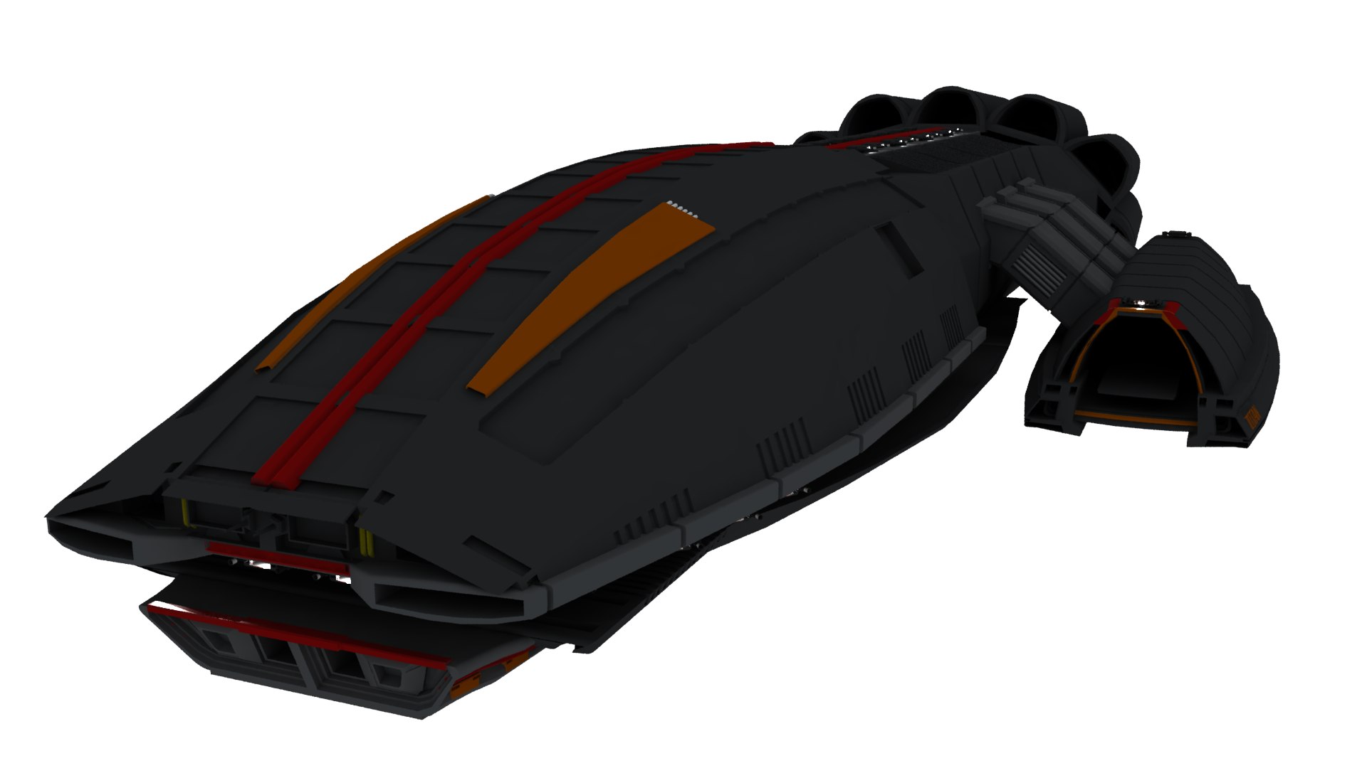 Battlestar Titan Star 3d Ma
