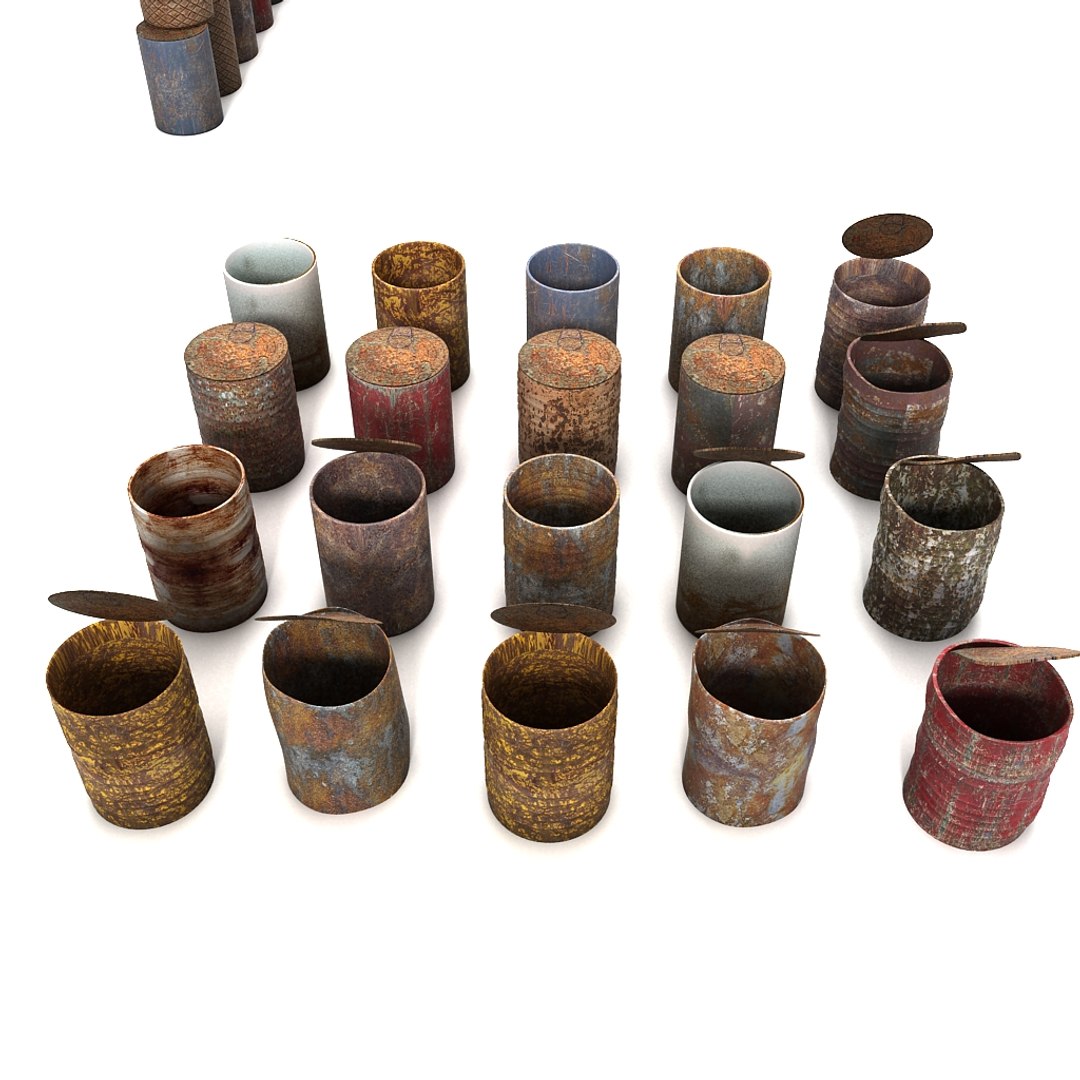 3ds max rusty old junk