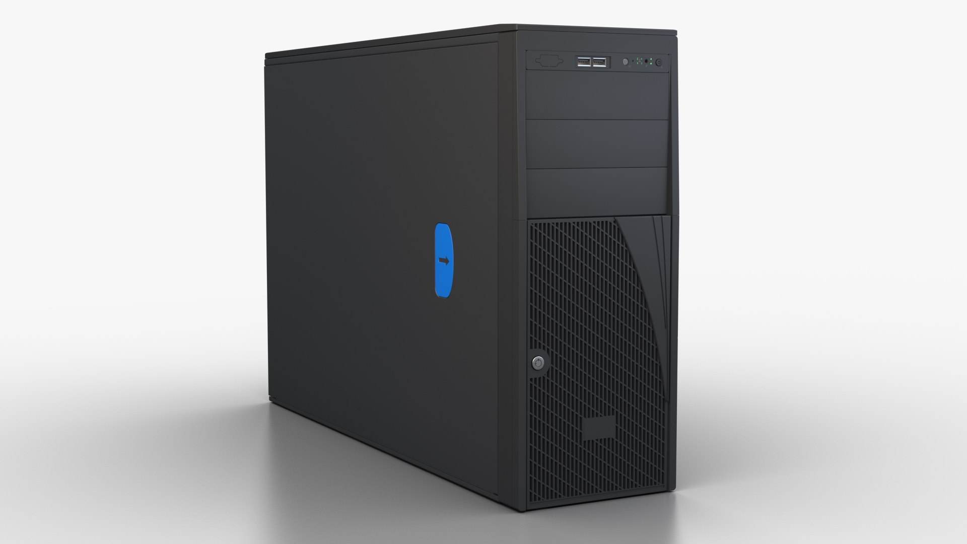 3D 4u Server - TurboSquid 1498412