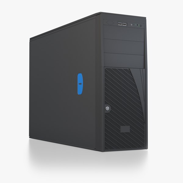 Populated server rack 3D model - TurboSquid 1372596