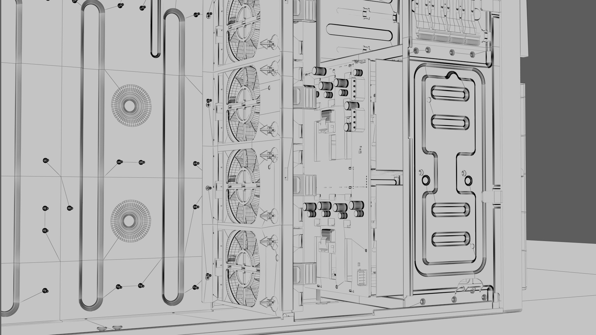 3D 4u Server - TurboSquid 1498412