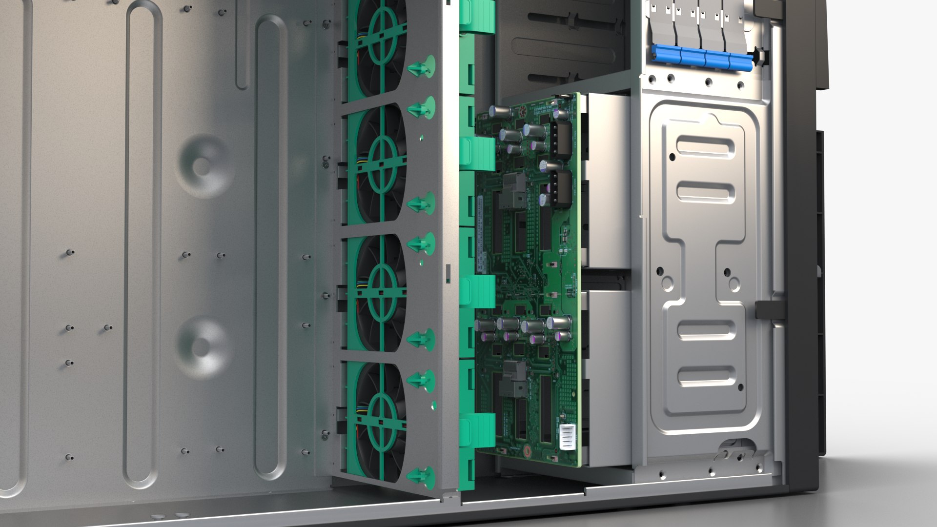 3D 4u Server - TurboSquid 1498412