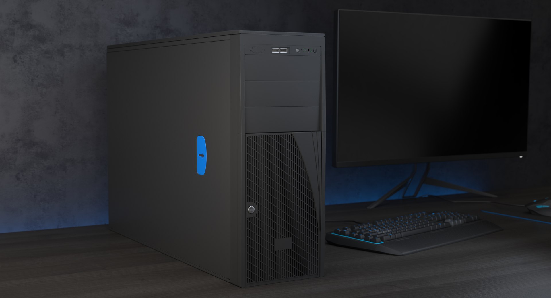 3D 4u Server - TurboSquid 1498412