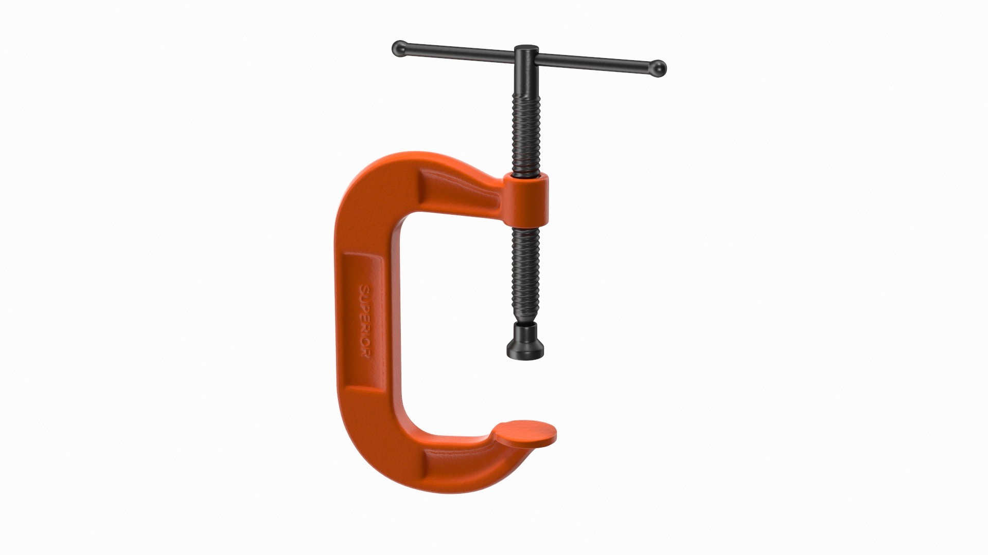 3D Forged Orange C-clamp Clamping Model - TurboSquid 1493308