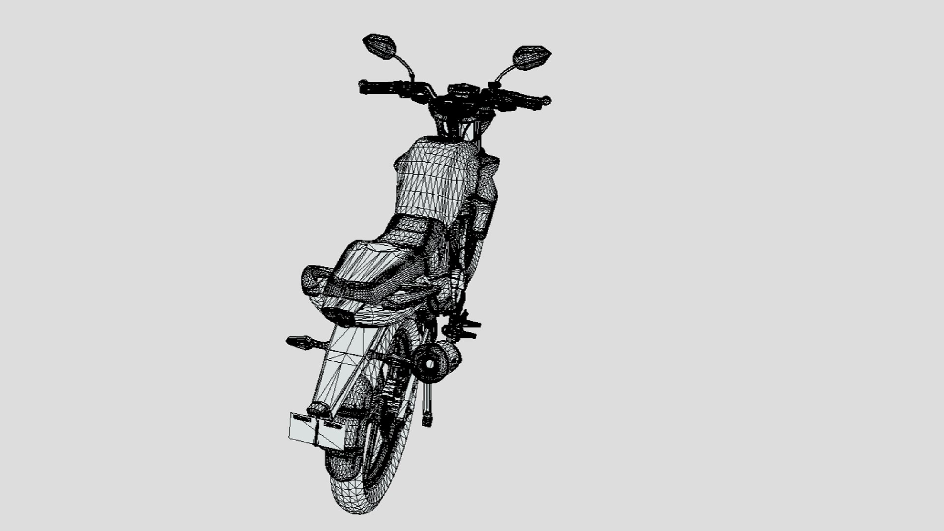 Red Sport Motorcycle 3D Model - TurboSquid 2087567